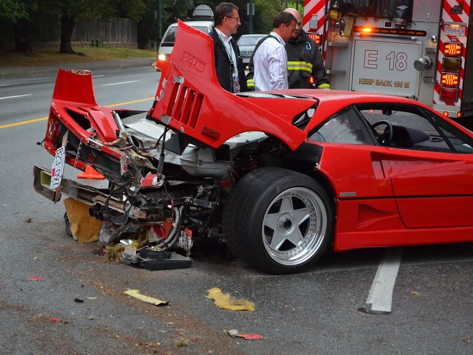 Ferrari F40 Owner Sues Insurer For Not Covering $1 Million Repair Cost