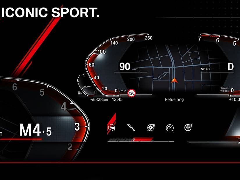 Here's A First Look At BMW's Fancy New Digital Instrument Cluster