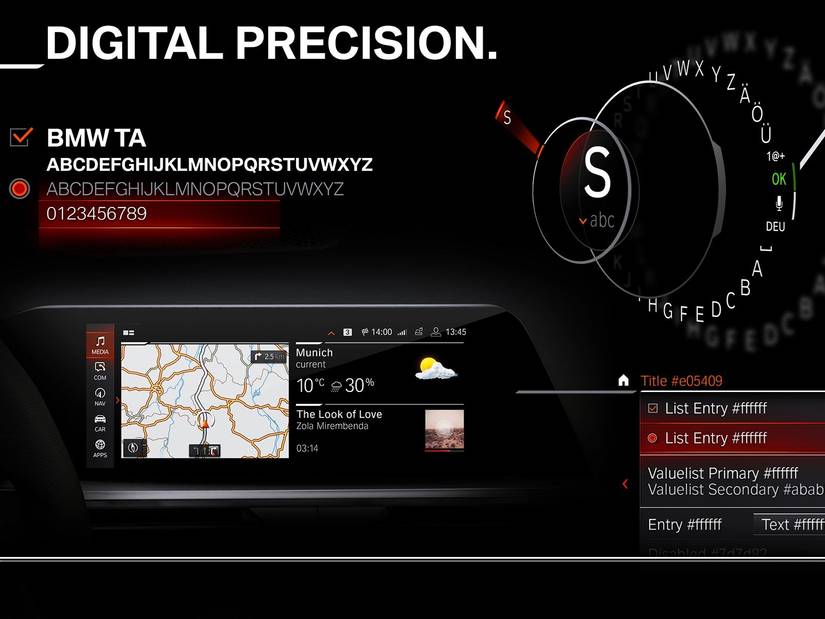 Here's A First Look At BMW's Fancy New Digital Instrument Cluster