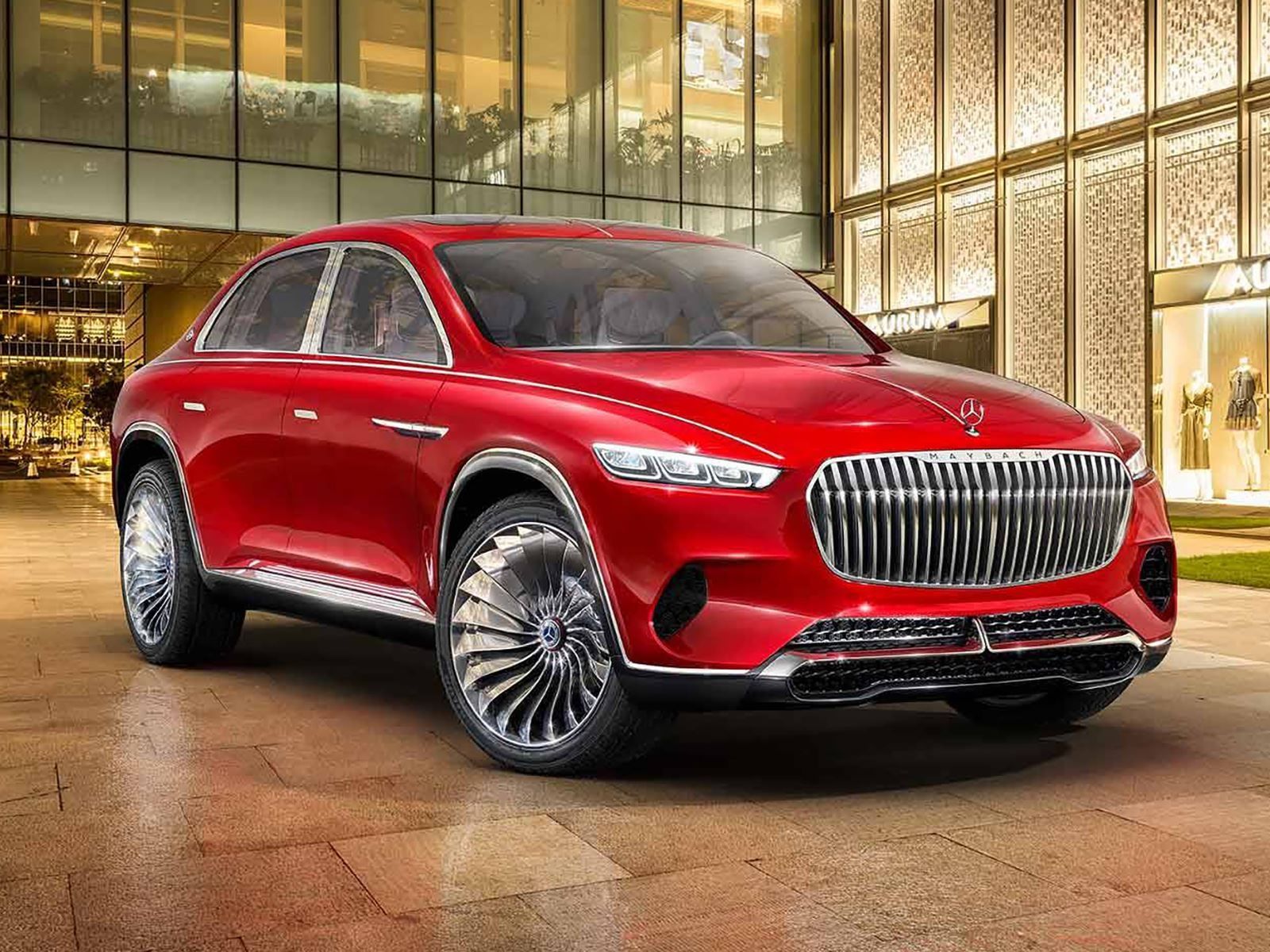Meet The Maybach Vision Ultimate Luxury Concept SUV