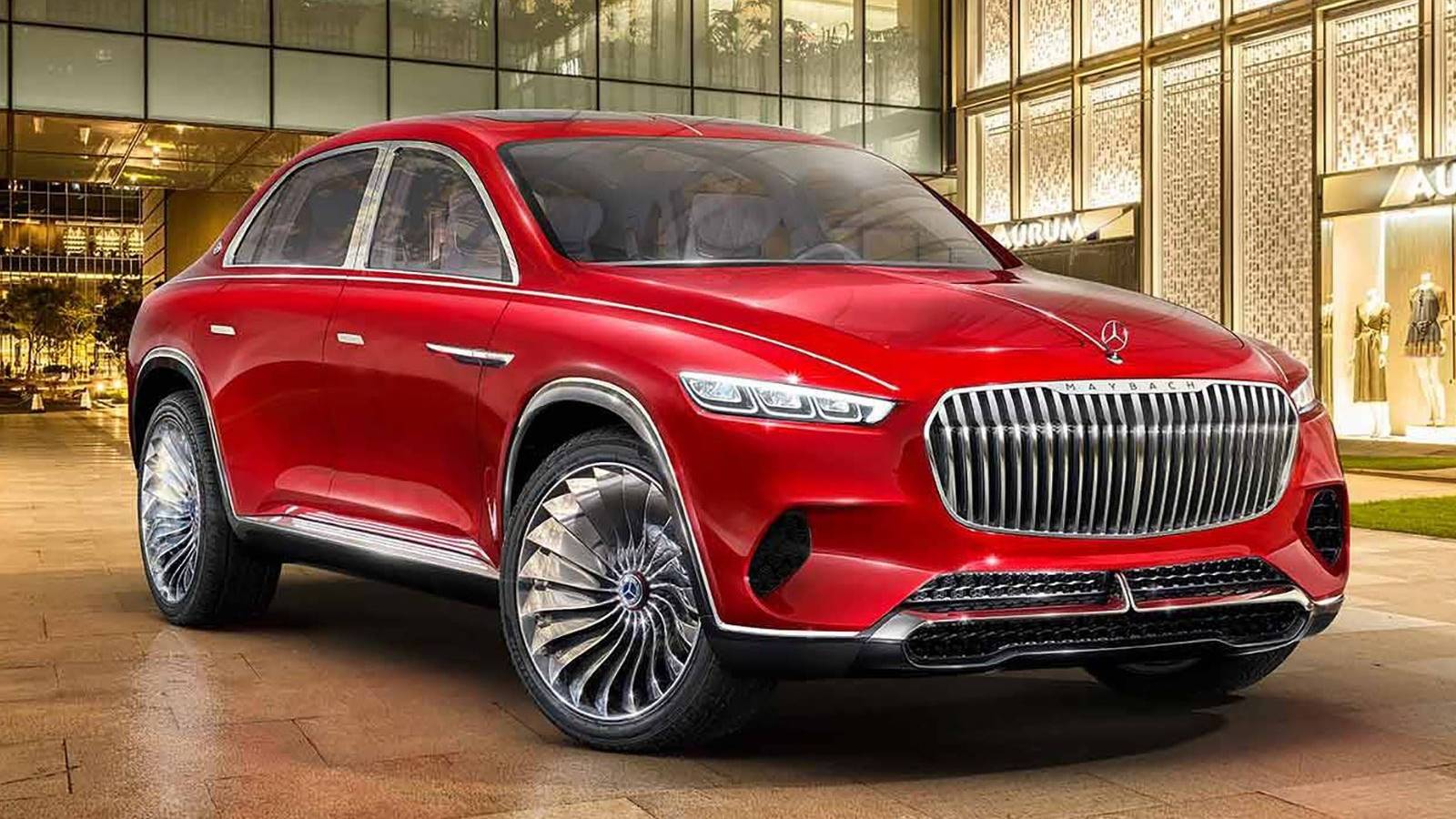 Meet The Maybach Vision Ultimate Luxury Concept SUV