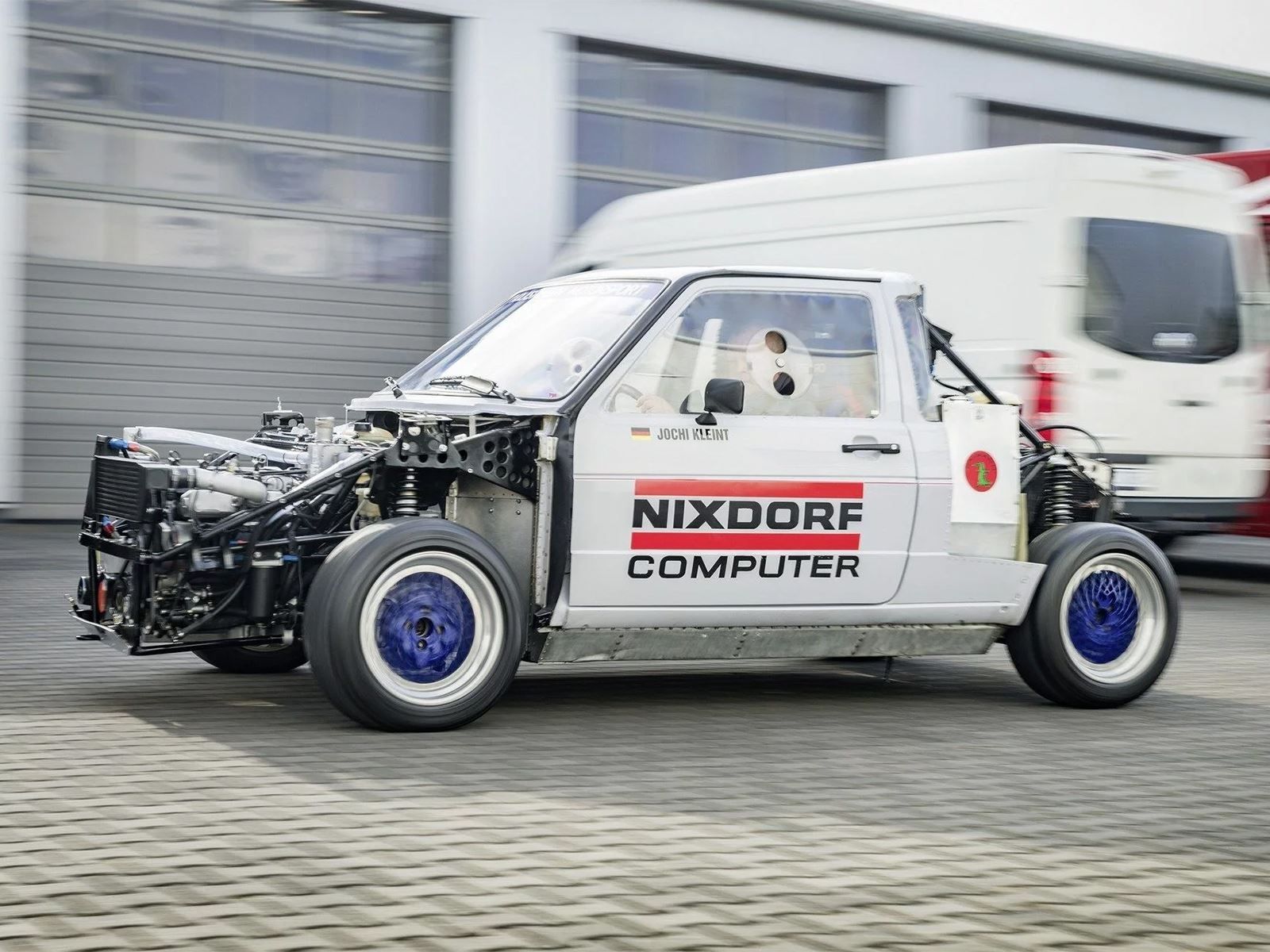 This Insane 650-HP Volkswagen Golf Packed TWO 1.8-Liter Turbo Engines