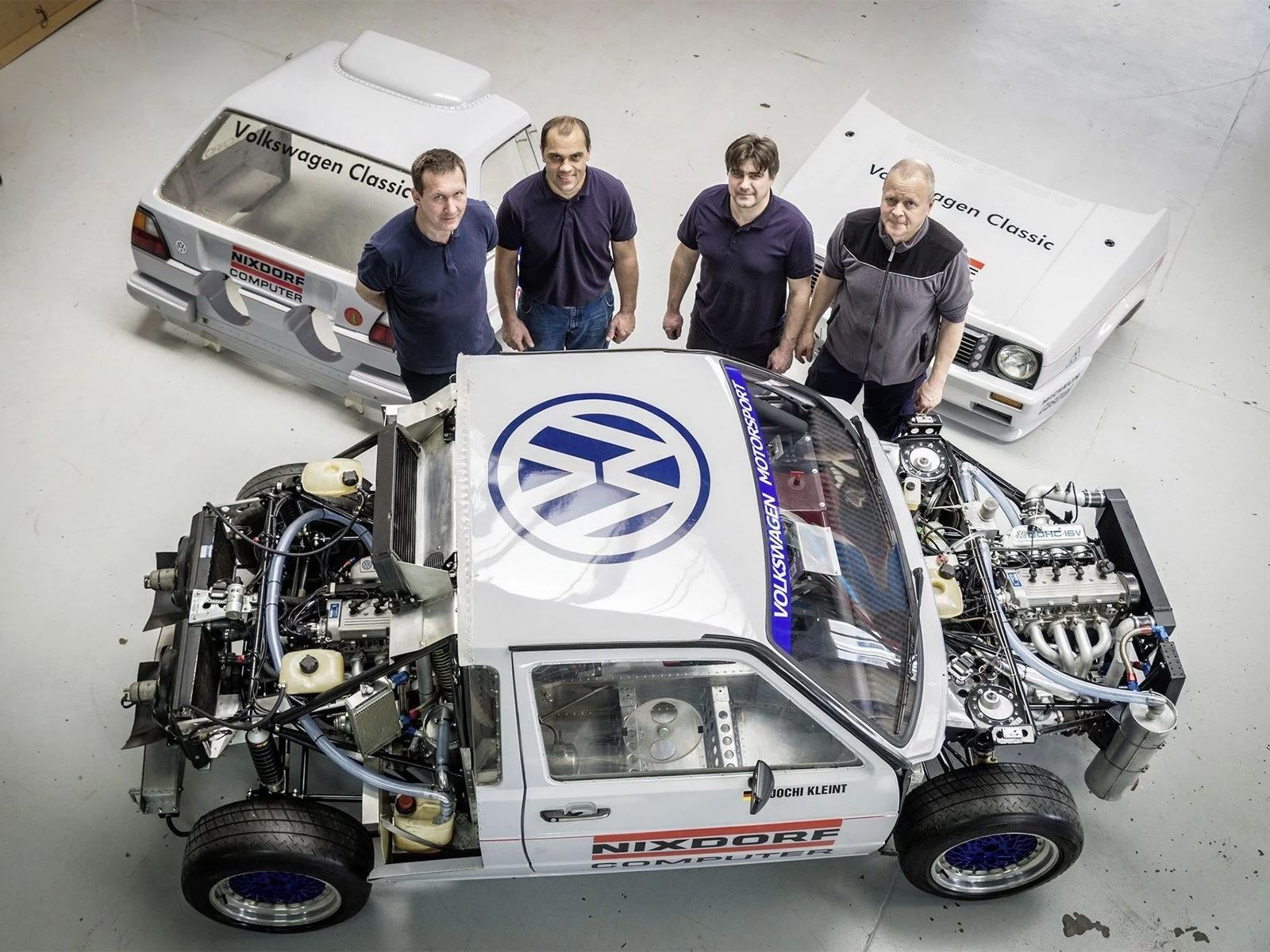 This Insane 650-HP Volkswagen Golf Packed TWO 1.8-Liter Turbo Engines