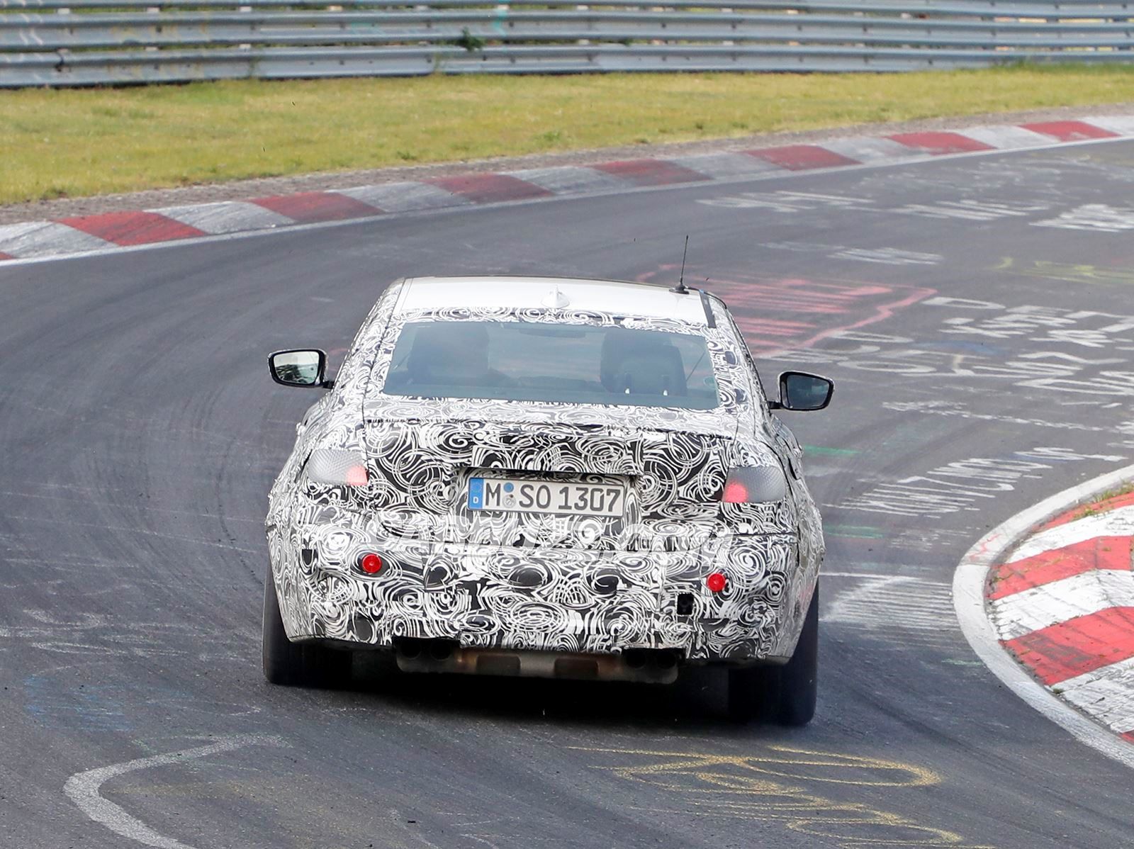 Next-Gen BMW M3 Spied Sliding Round The Ring