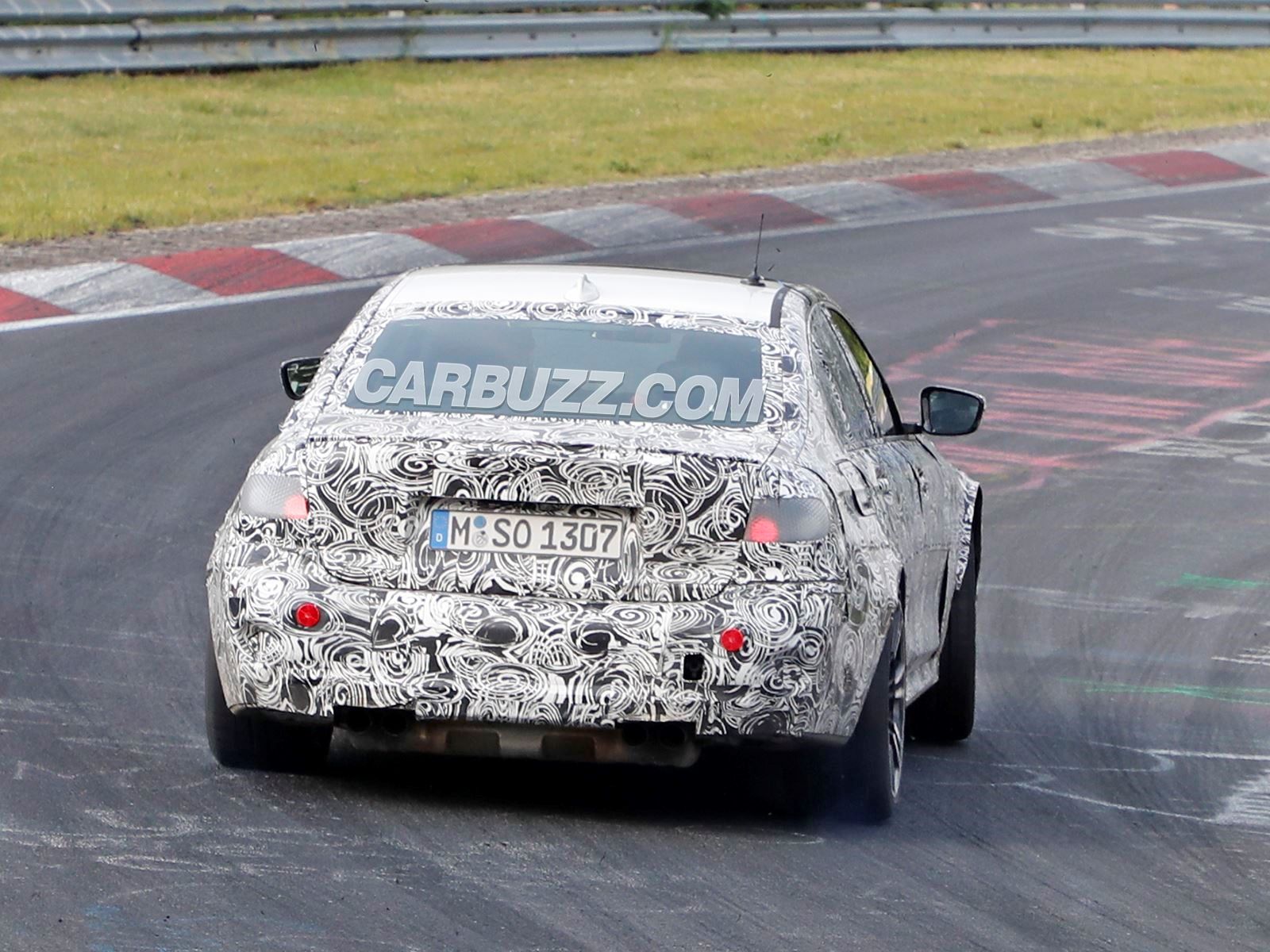 Next-Gen BMW M3 Spied Sliding Round The Ring