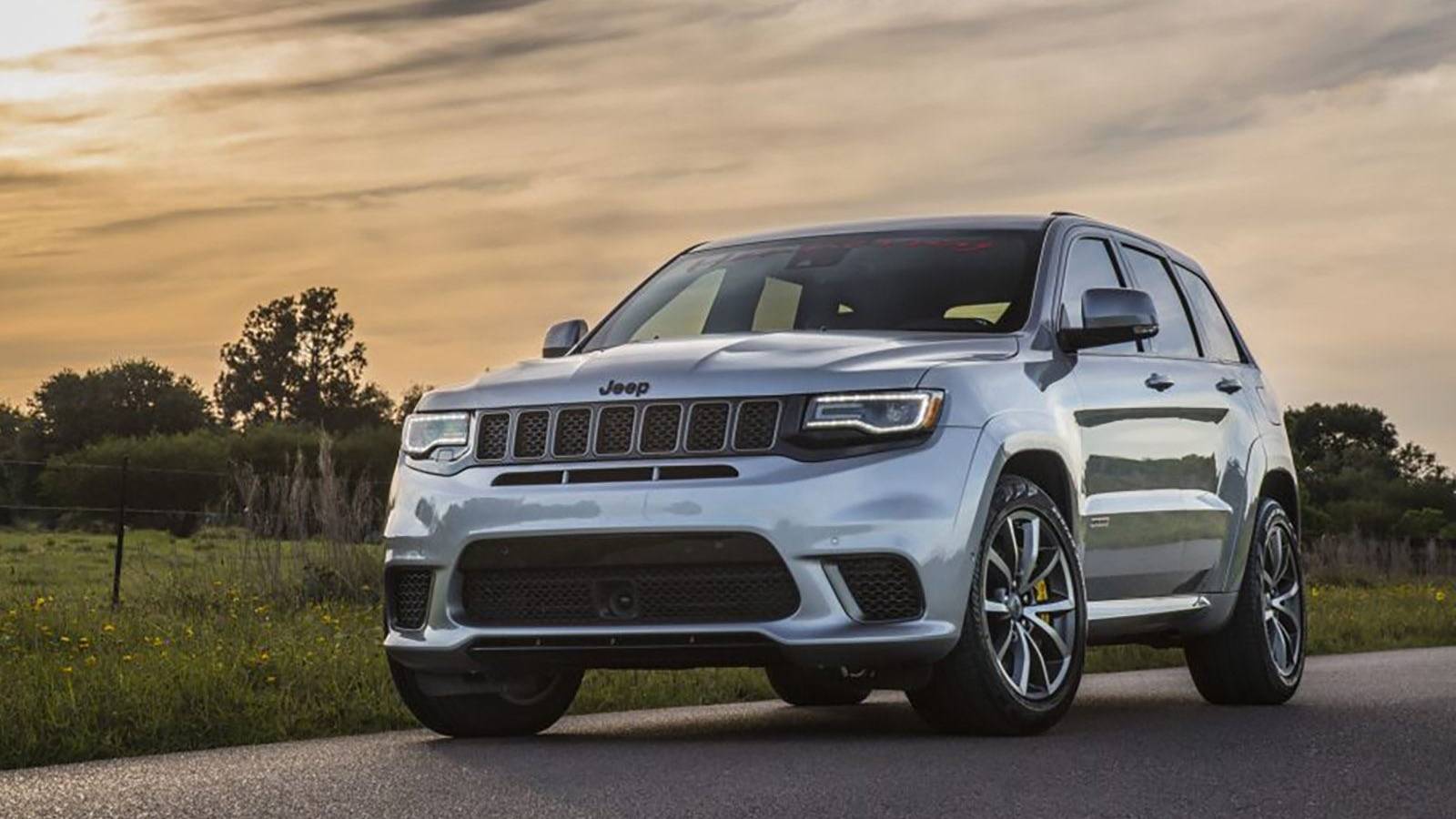 Hennessey's 1000-HP Jeep Trackhawk Hits 0-62 MPH In 2.7 Seconds