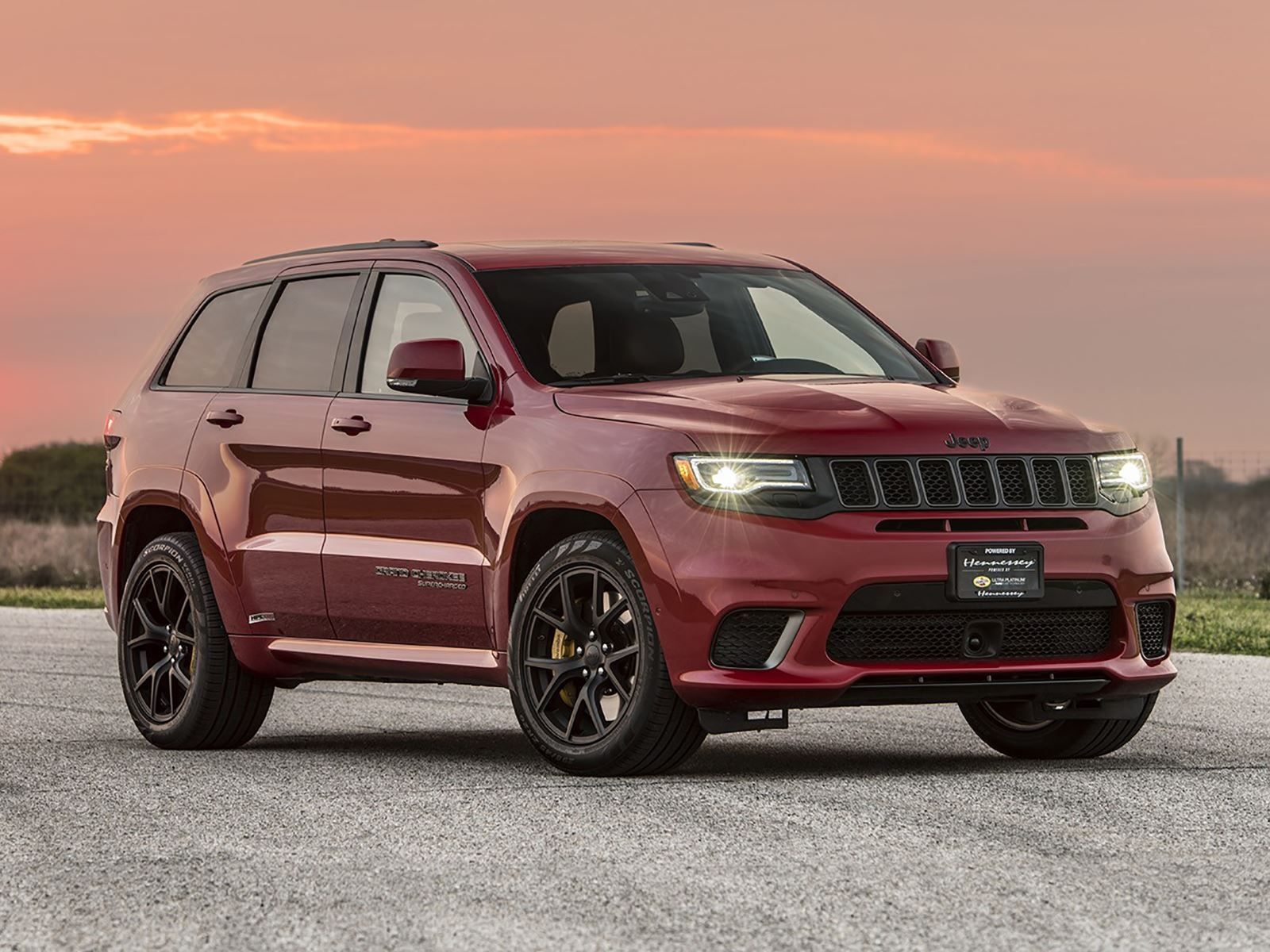 Hennessey's 1000-HP Jeep Trackhawk Hits 0-62 MPH In 2.7 Seconds