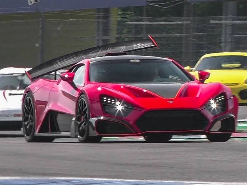 Check Out The Crazy Active Aero On The Zenvo TSR-S