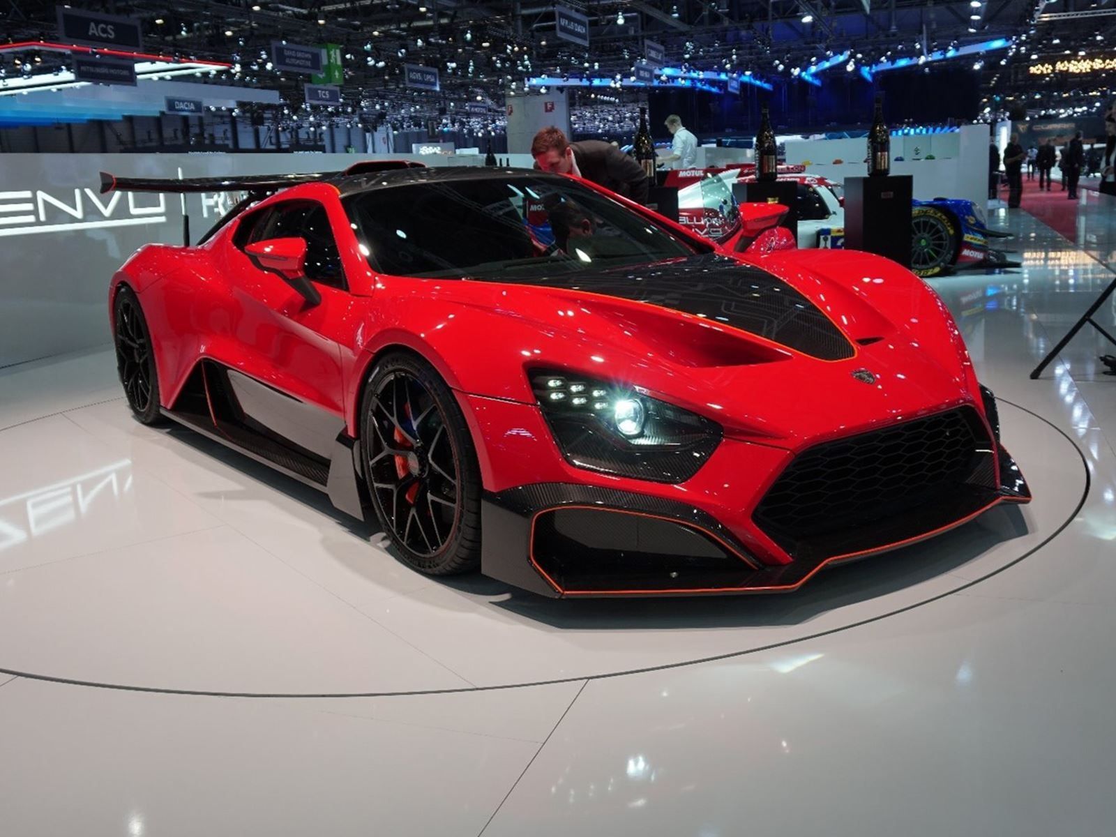 Check Out The Crazy Active Aero On The Zenvo TSR-S