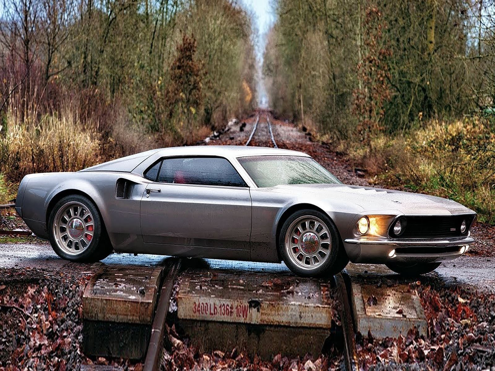 1969 Ford Mustang Chassis Detailing