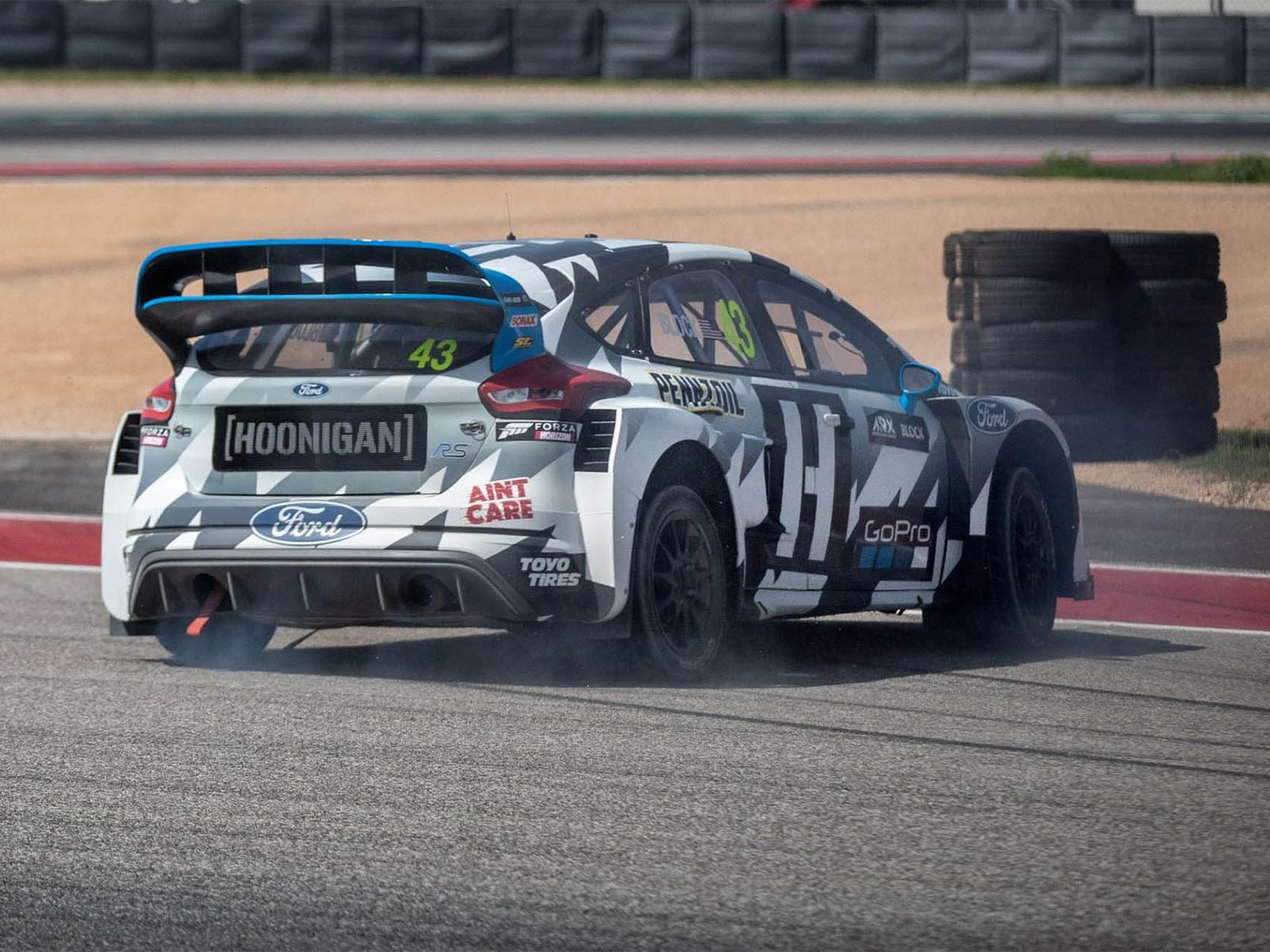 Ken Block Reveals New 600-HP Ford Focus RS RX Rallycross Car