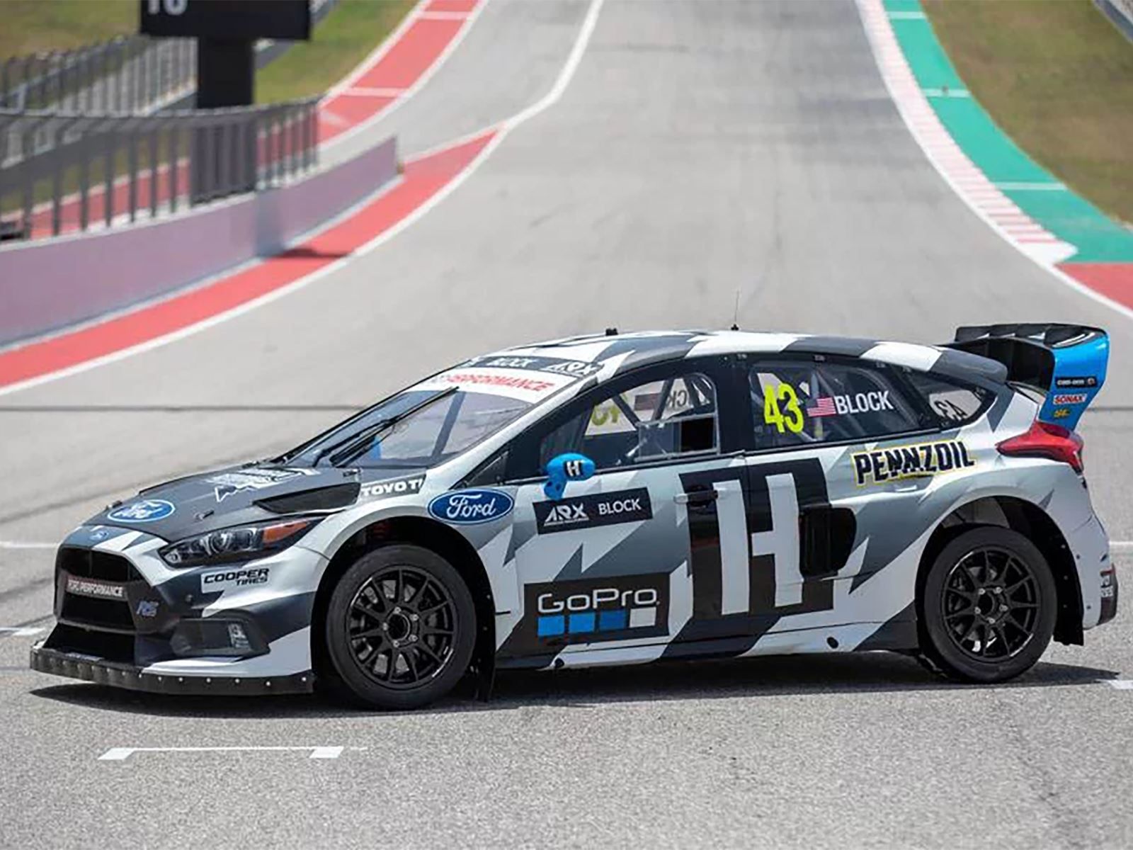 Ken Block Reveals New 600-HP Ford Focus RS RX Rallycross Car