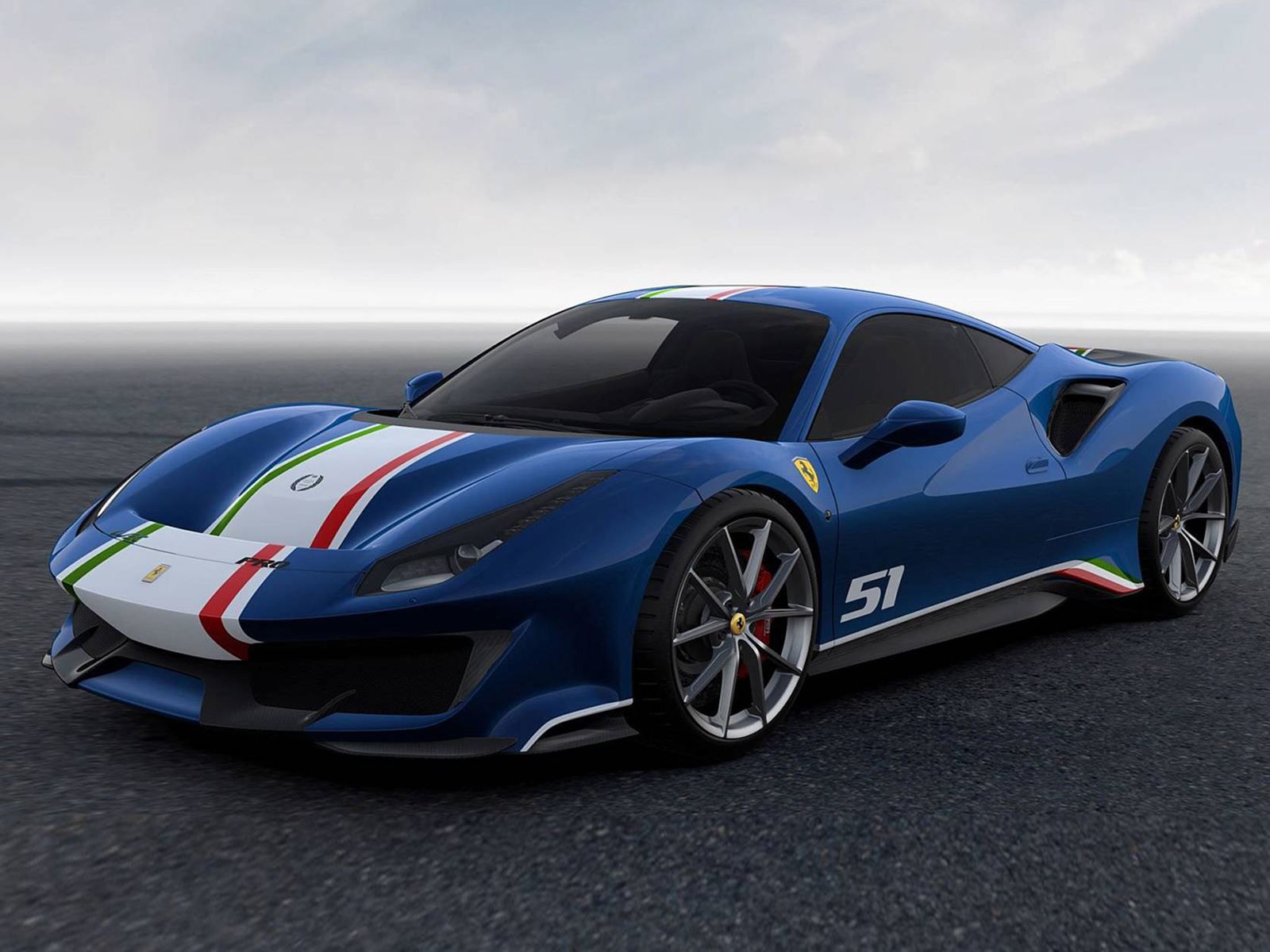 Ferrari 488 Pista Piloti Looks Even Better In Blue