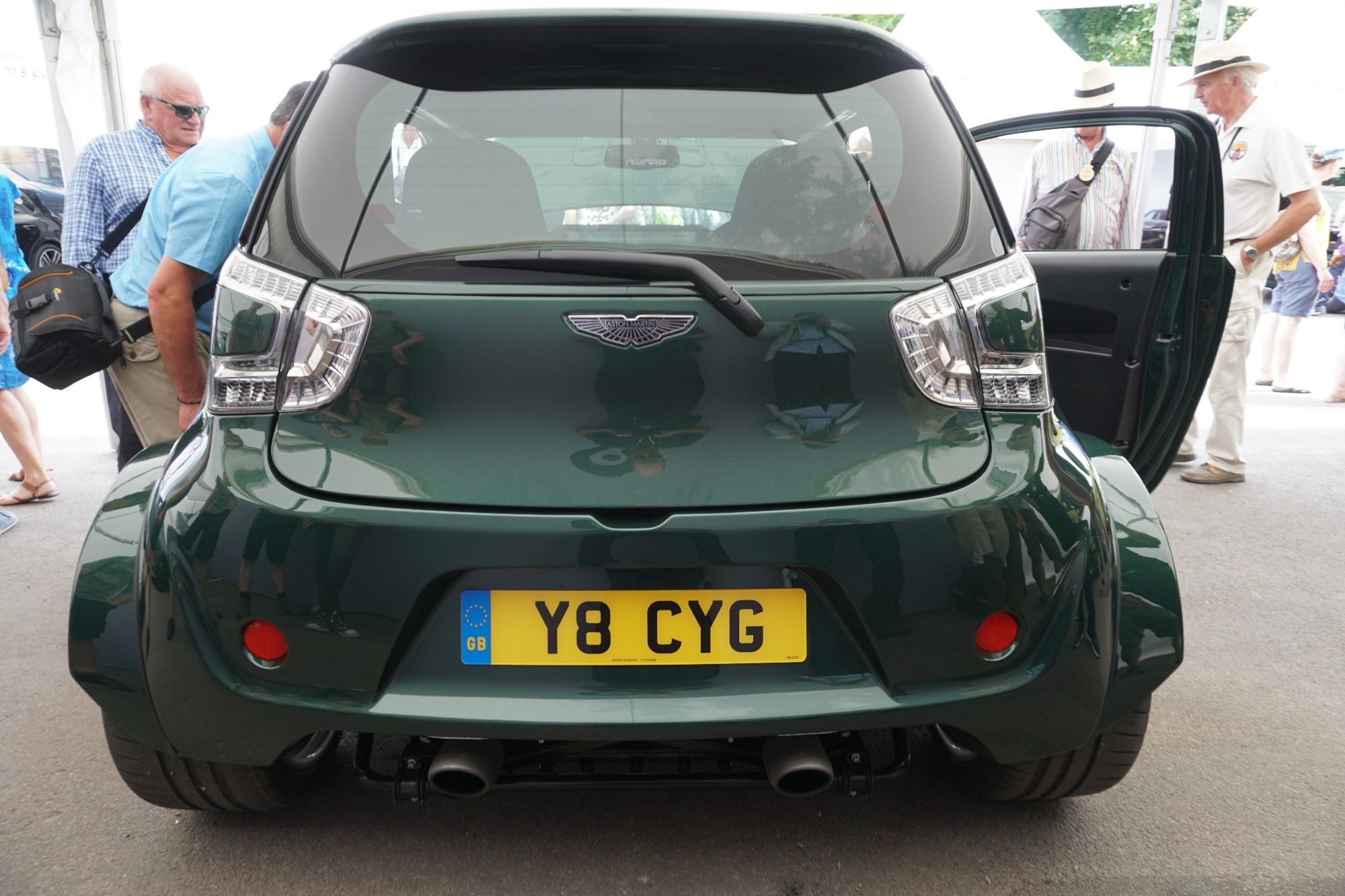 V8-Powered Aston Martin Cygnet Unveiled With 430 HP