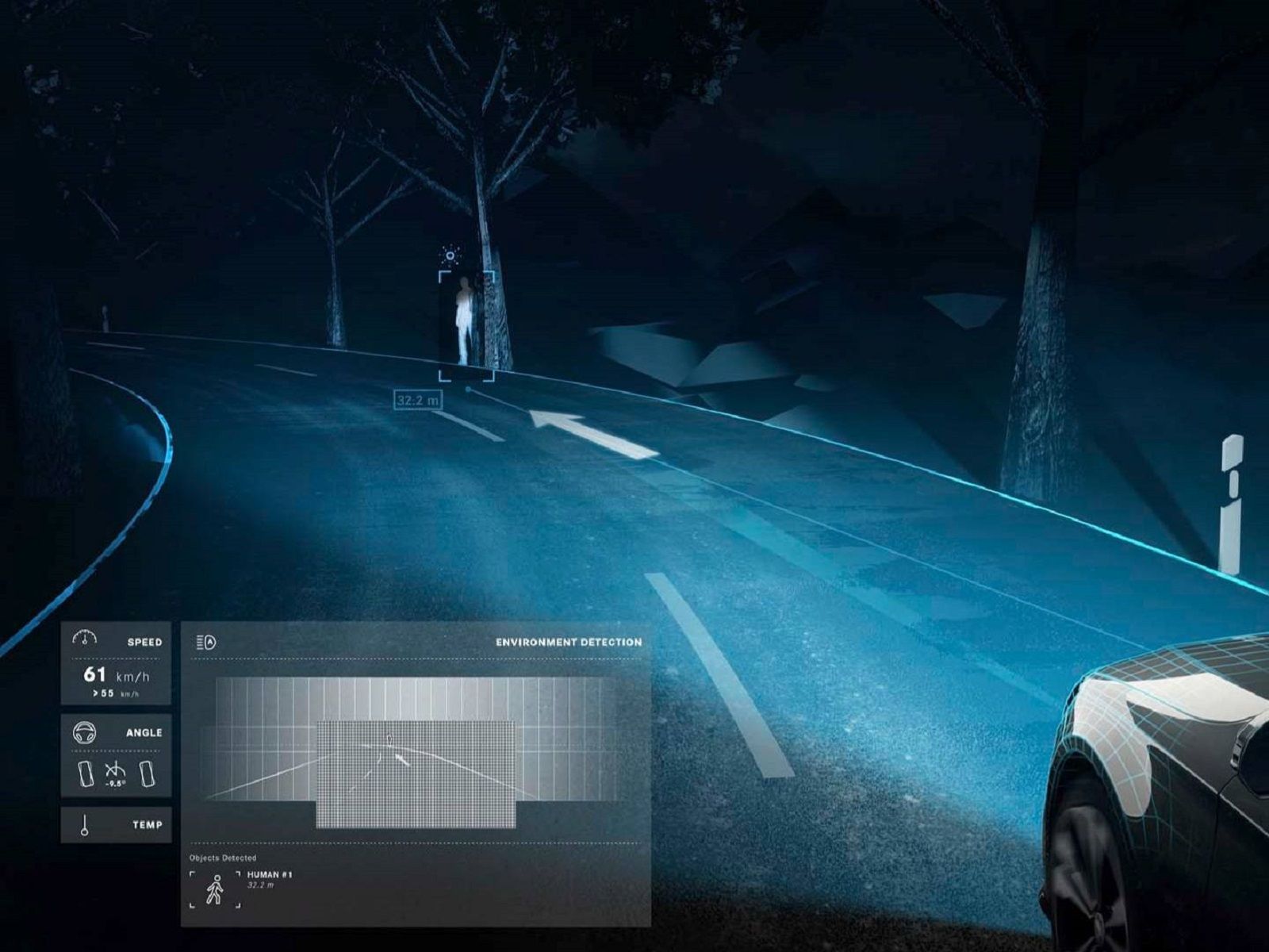 Mercedes-Benz's New Headlights Speak For Themselves, Literally