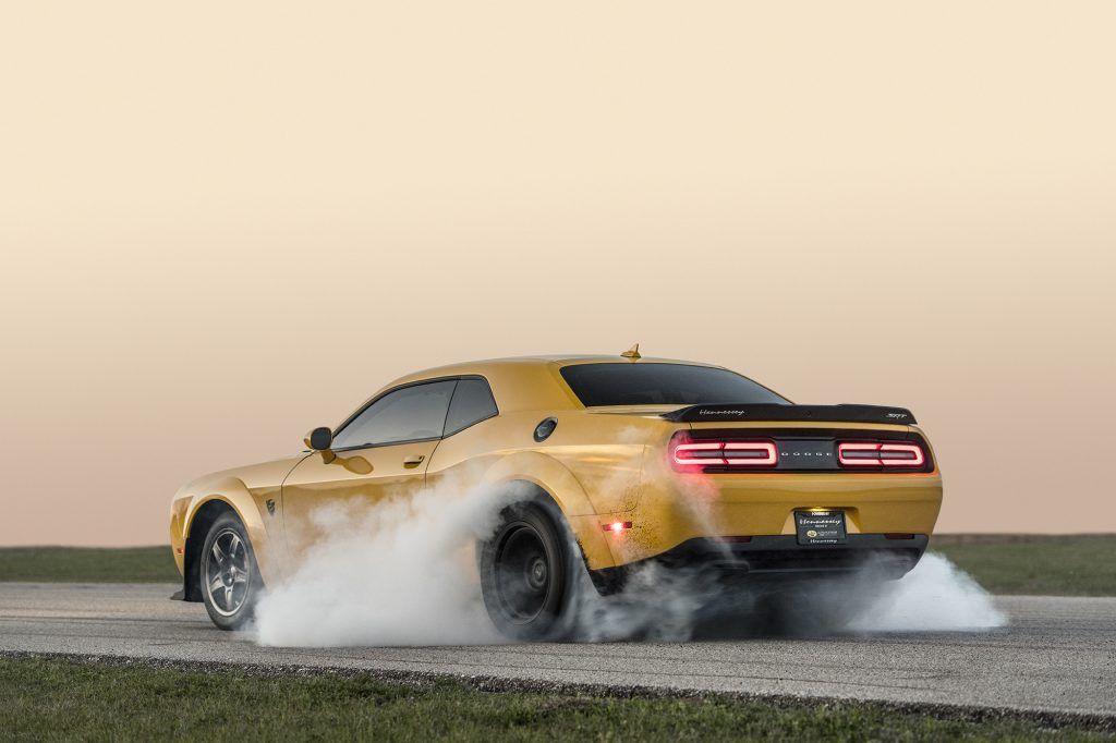 Hennessey HPE1200 Dodge Demon Makes 1,103HP At The Wheels
