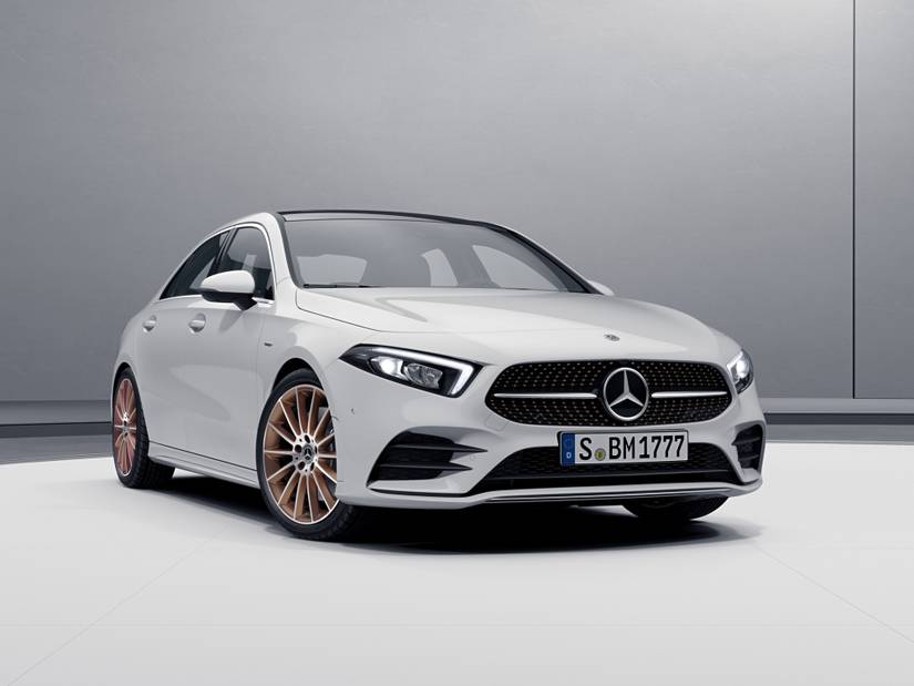 Mercedes A-Class Sedan Edition 1 Features Copious Amounts Of Copper