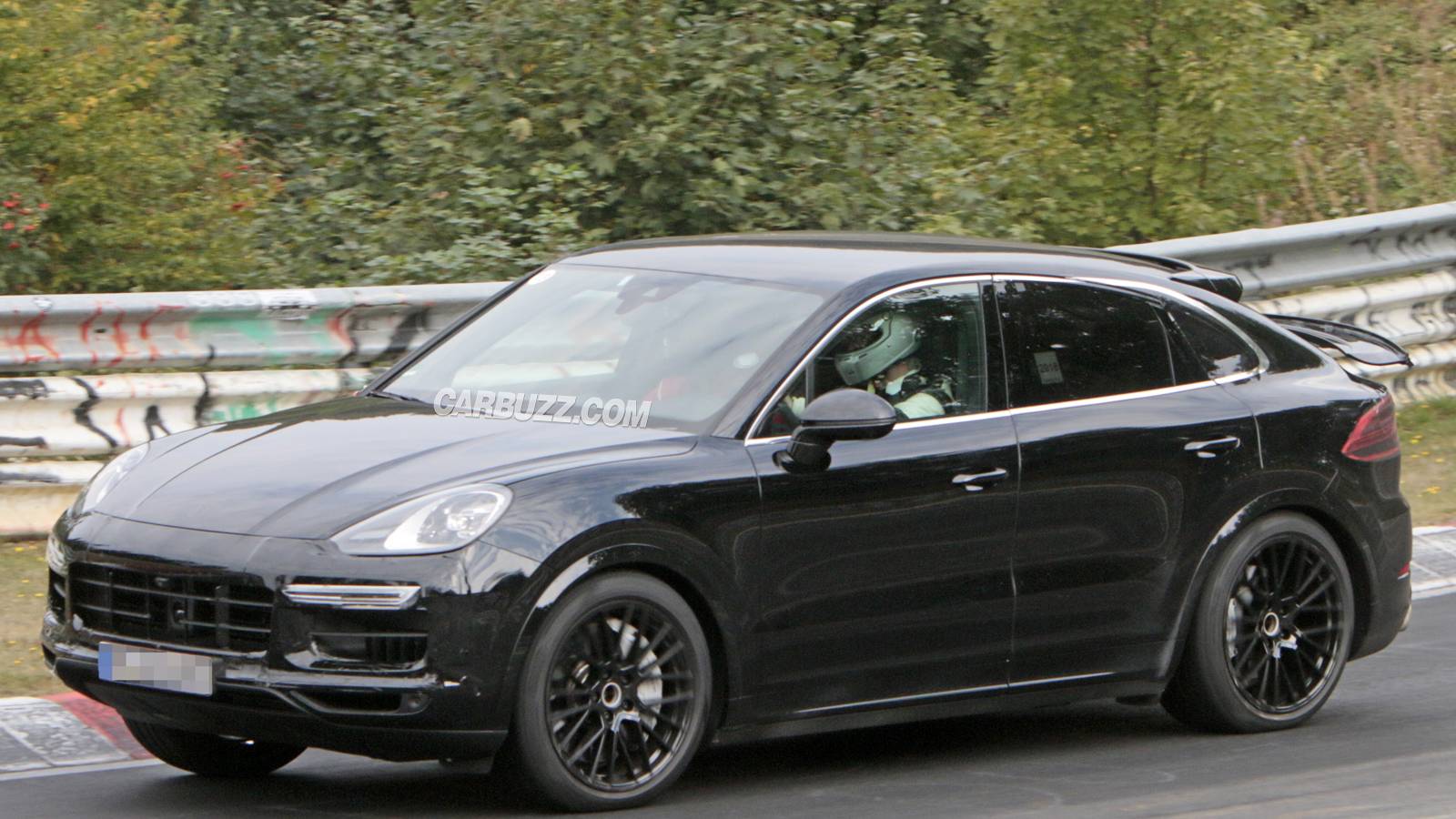Can You Spot What's Fake About This Porsche Cayenne Coupe Test Mule?