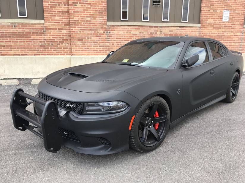 Good Luck Outrunning The Cops In This New Armored Dodge Charger Hellcat