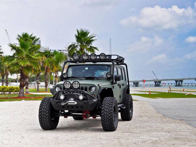 Jeep Wrangler Gets Supercharged Thanks to CEC Wheels