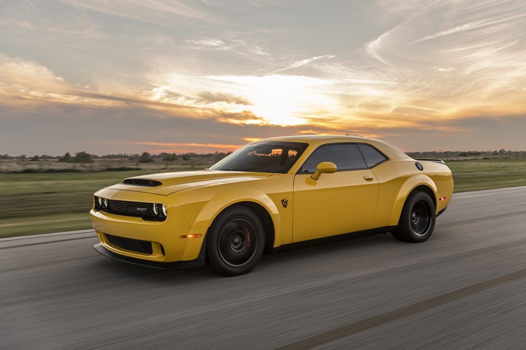 Witness The Mind-Blowing Acceleration Of Hennessey's 1,200-HP Dodge Demon