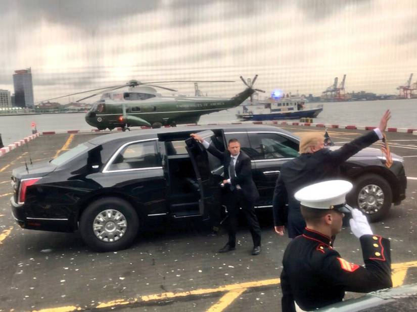 "The Beast" Is Back: Check Out Trump's New Presidential Limo