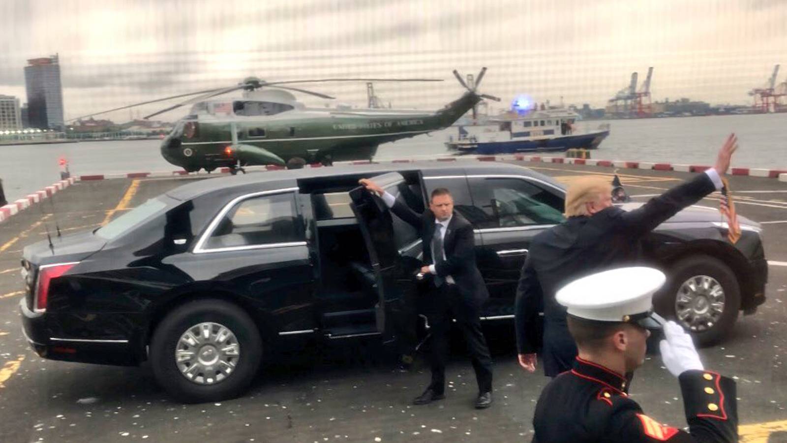 "The Beast" Is Back: Check Out Trump's New Presidential Limo