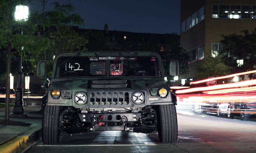 Bonkers 800-HP Humvee Ventures Off-Road And Onto The Drag Strip