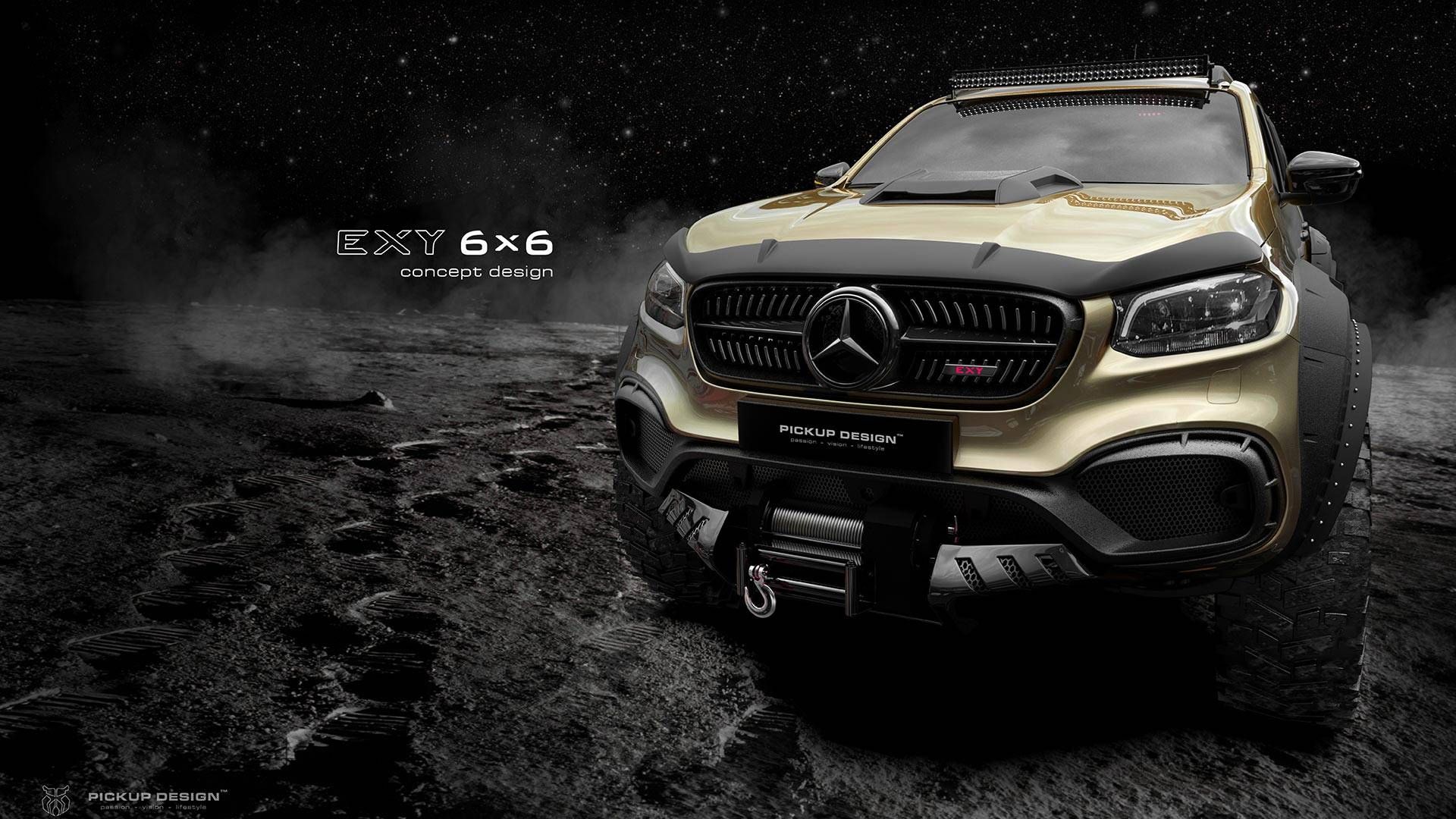 6 Wheel Mercedes Truck Mercedes X Class 6x6 Custom Is 2016