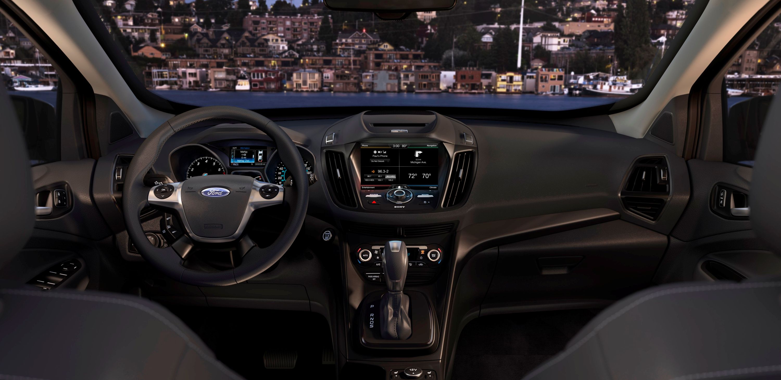 Ford Escape 2014 Interior Review: 2015 Ford Escape 1.6 SE EcoBoost