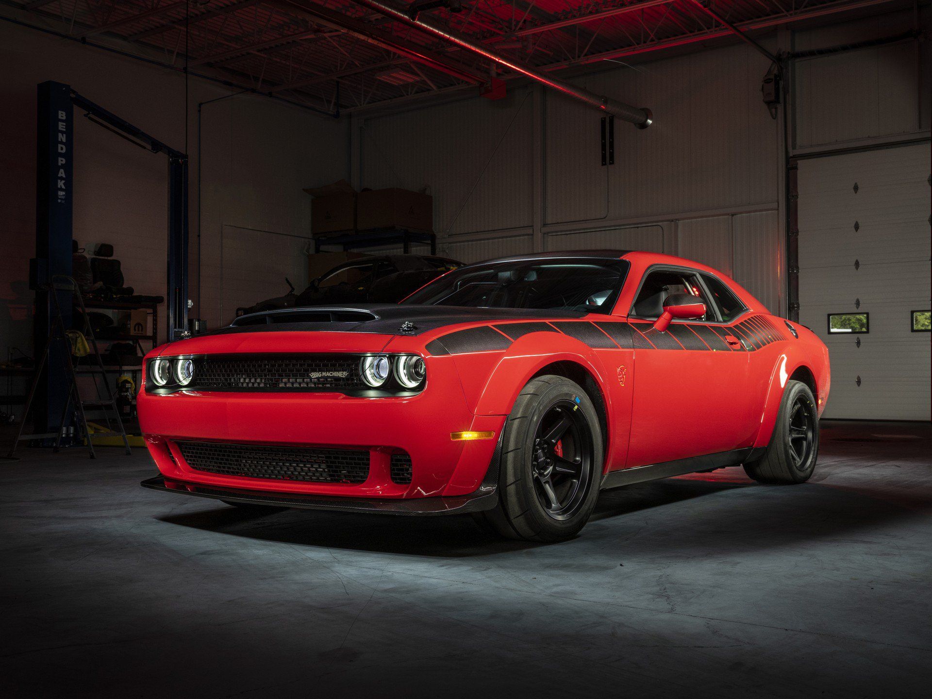 Dodge Demon Gets Extensive Carbon Fiber Makeover