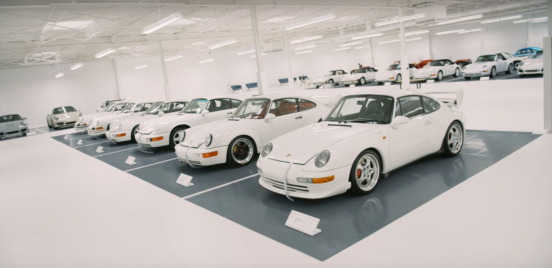 This Super-Secret White Porsche Collection Has To Be Seen To Be Believed