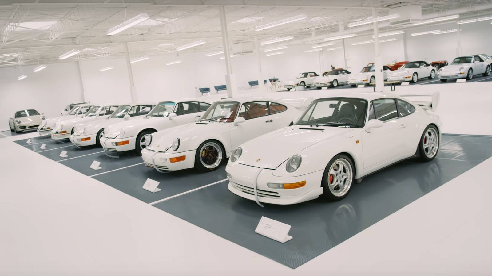 This Super-Secret White Porsche Collection Has To Be Seen To Be Believed