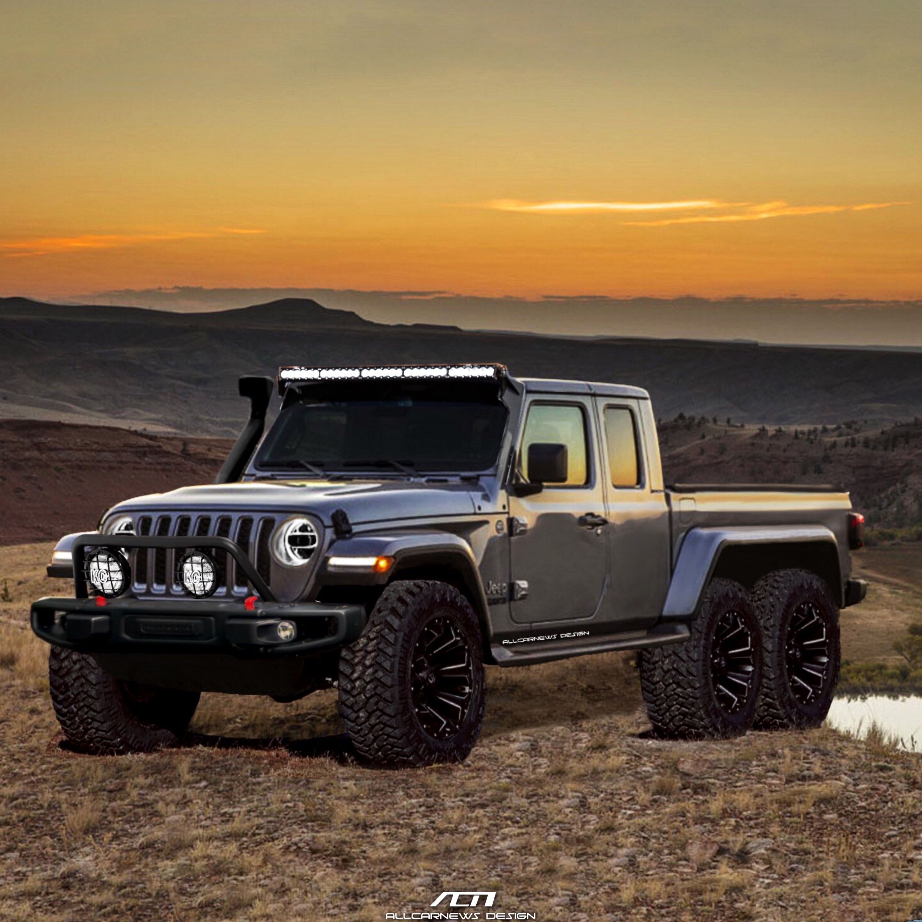 Jeep Gladiator 6x6 Would Be The Ultimate Pickup