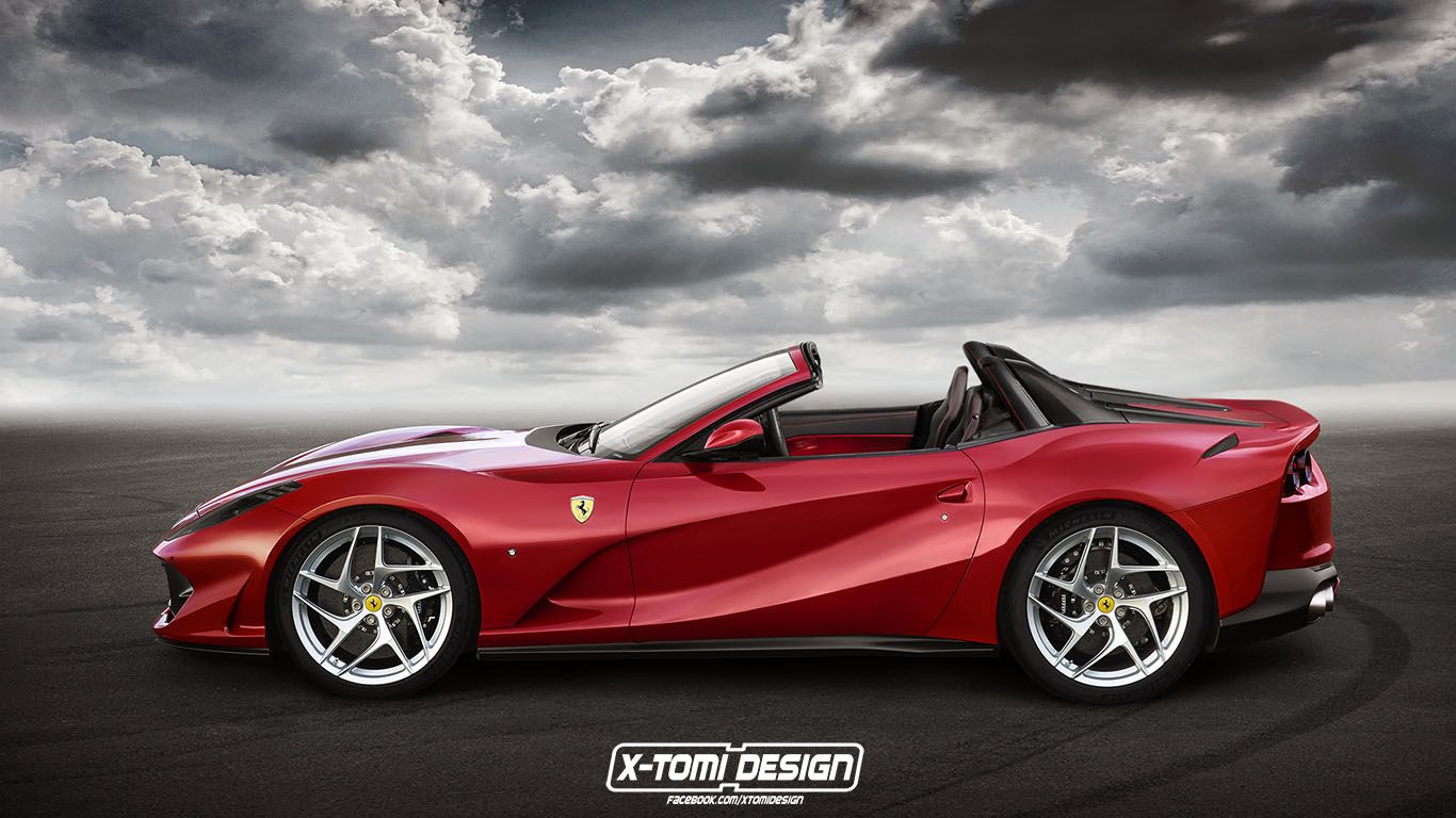 Is Ferrari Set To Reveal An 812 Superfast Convertible?