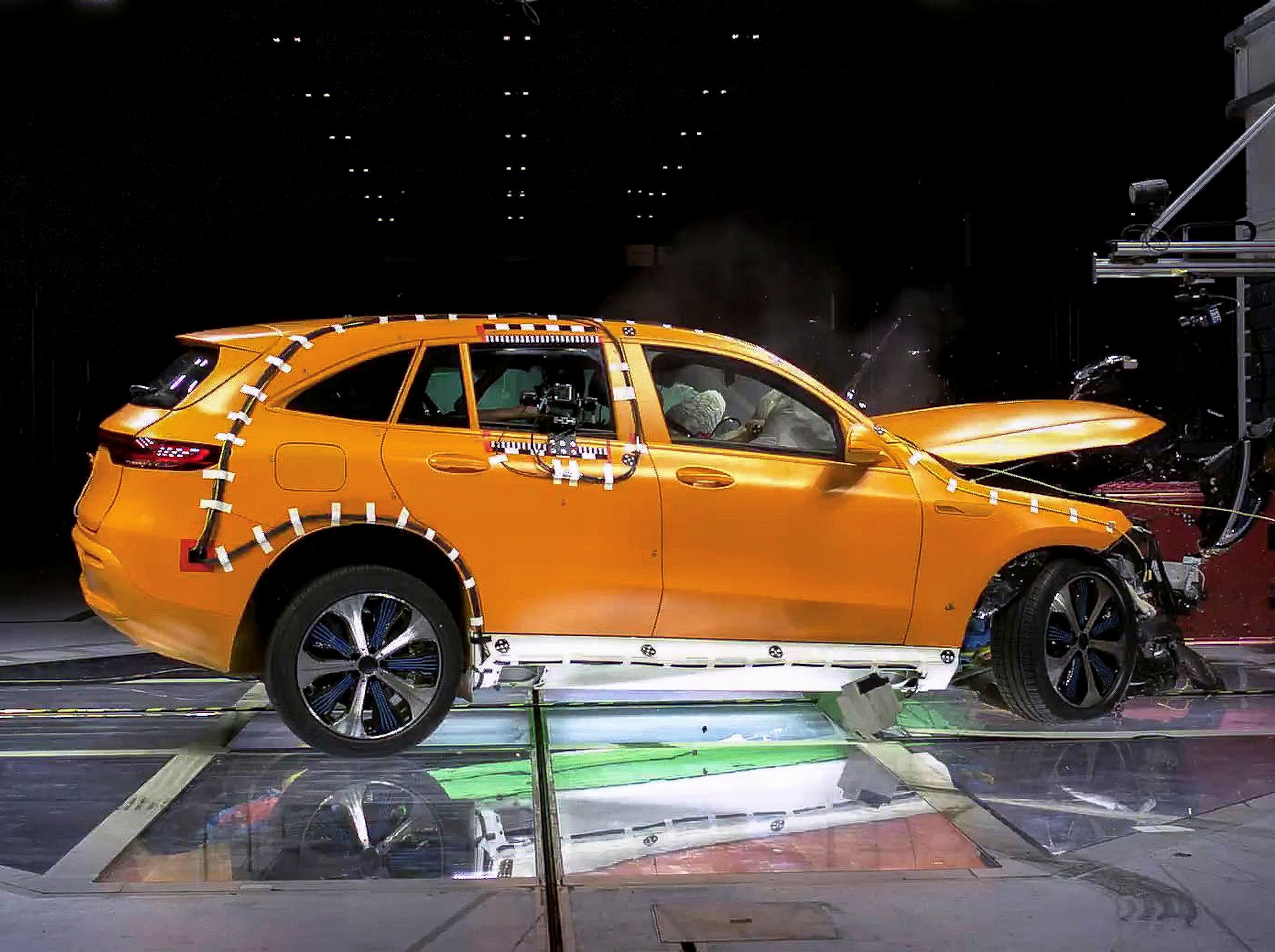 Here's What Happened When Mercedes Crashed Its New Crossover