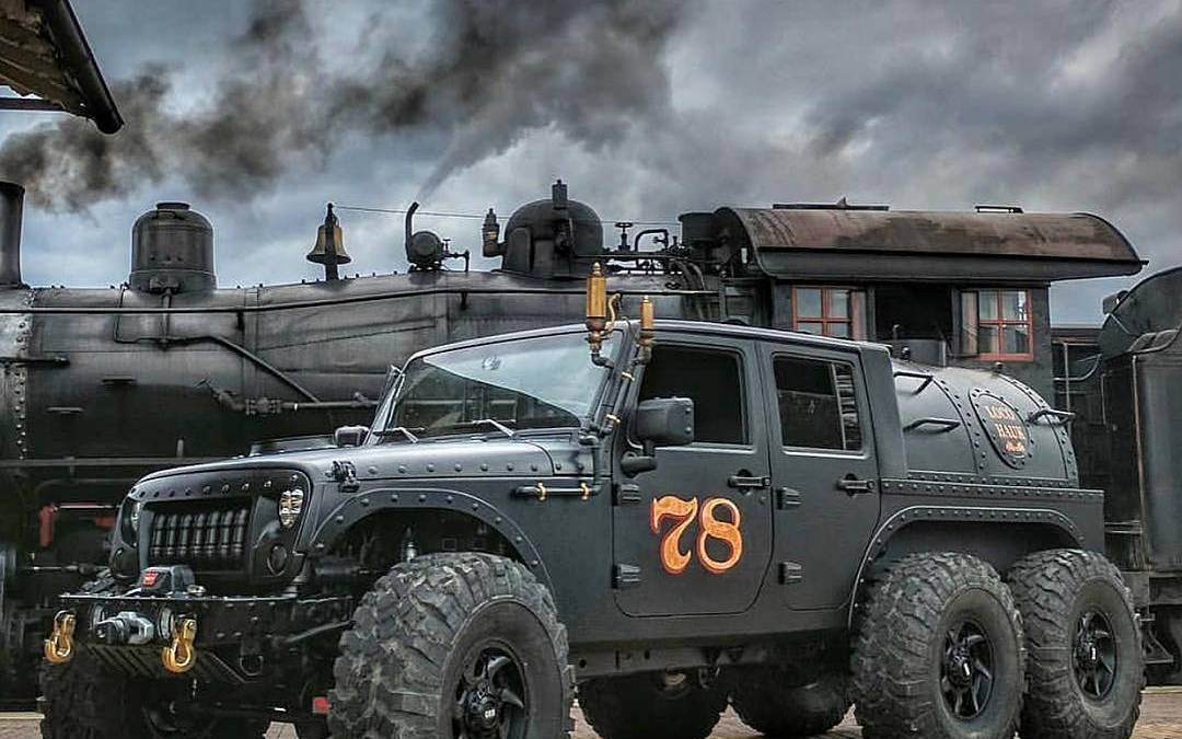This Steam-Powered, Six-Wheeled Jeep Is The Meanest Truck Of All Time
