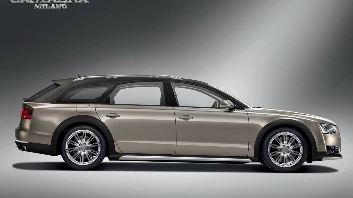 Audi A8 Transformed Into Stunning W12-Powered Wagon