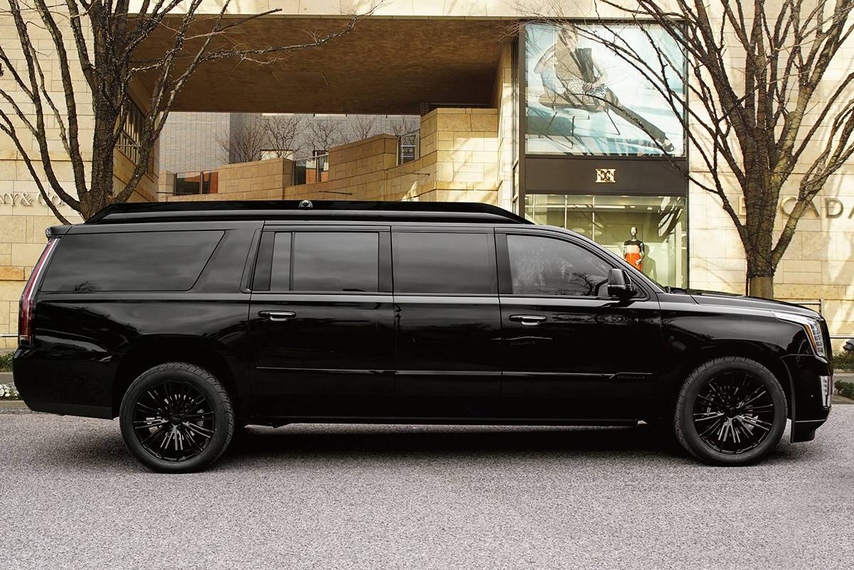 This 18-Foot-Long Cadillac Escalade Means Business