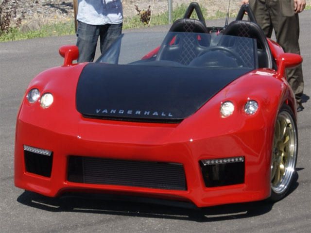 Vanderhall Introduce Three-Wheel Roadster Prototype