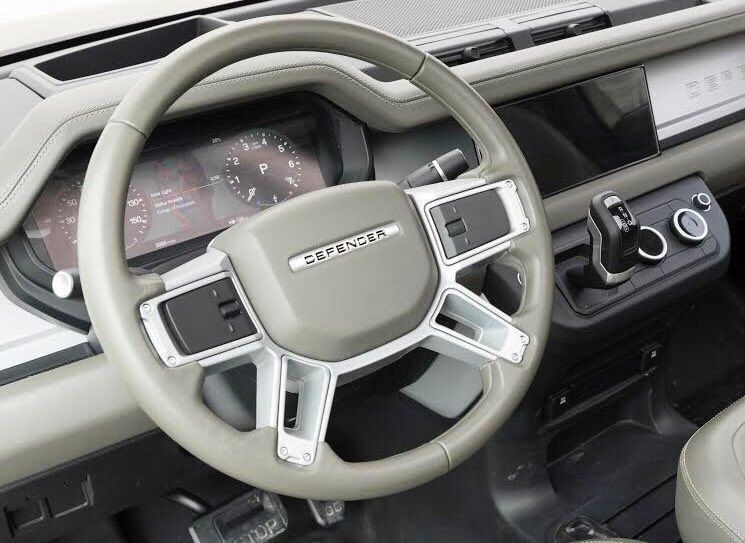 Leaked: New Land Rover Defender Interior