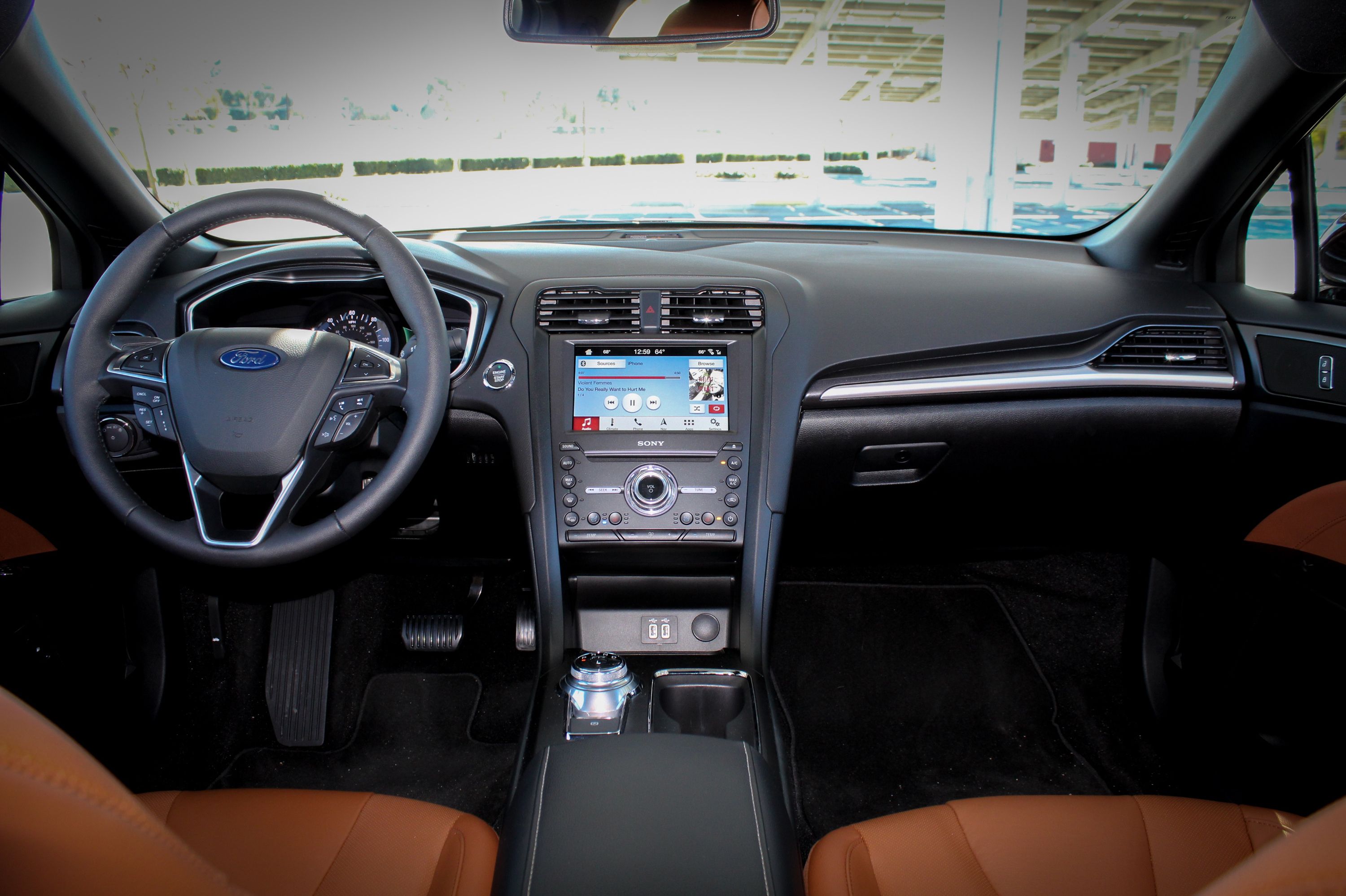 2020 Ford Fusion Energi Interior Photos