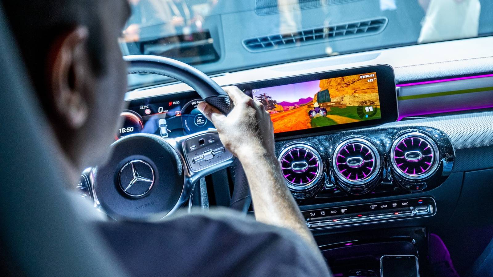 Mercedes Will Let You Play Racing Video Games In Your Car