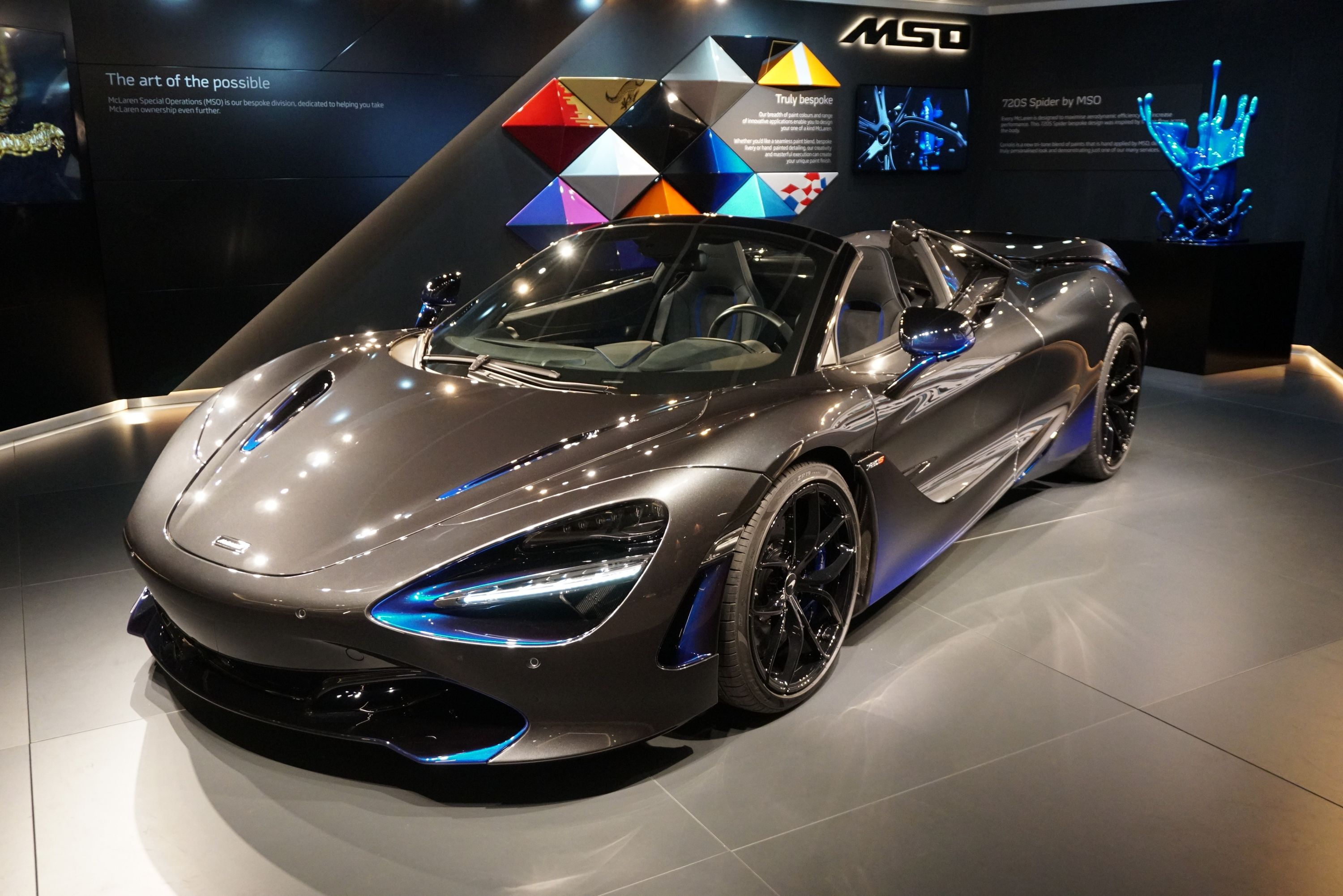 One-Off McLaren 720S Spider By MSO Highlights Advanced Aero