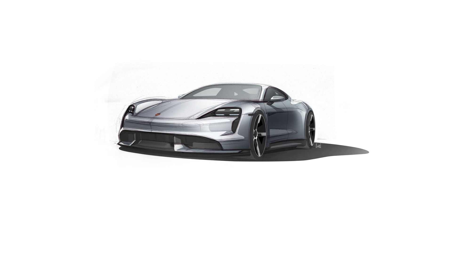 Porsche Taycan Looks Stunning In New Teaser Sketches