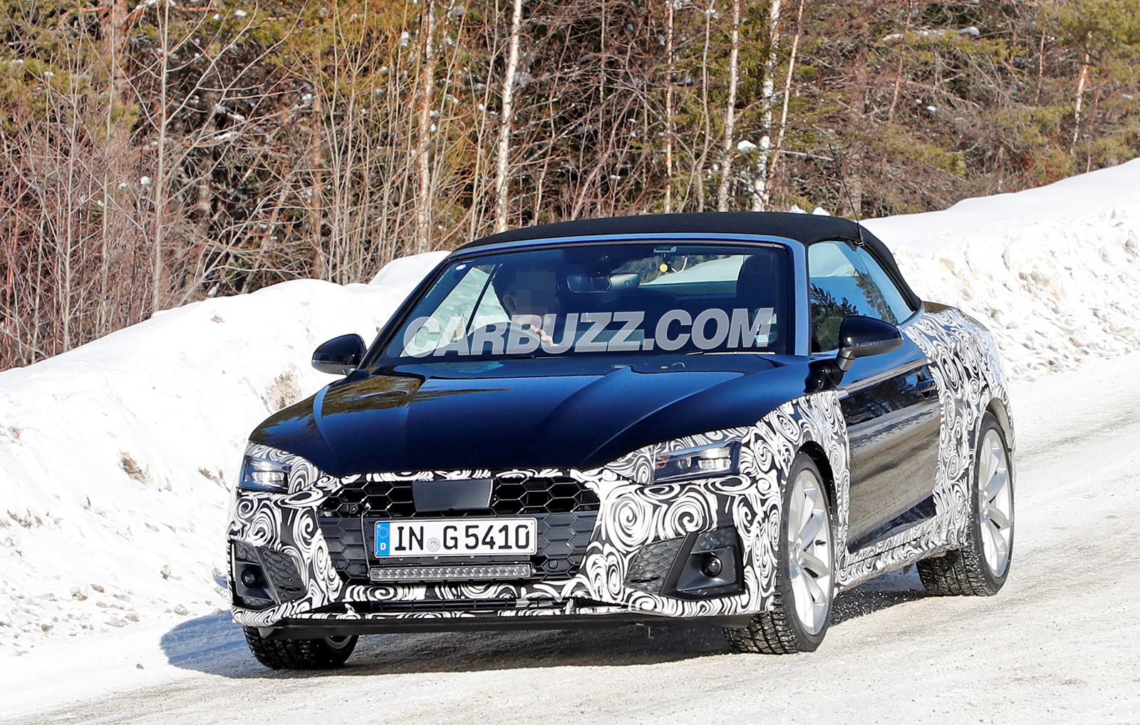 Here's A First Look At The 2020 Audi A5 Cabriolet Facelift