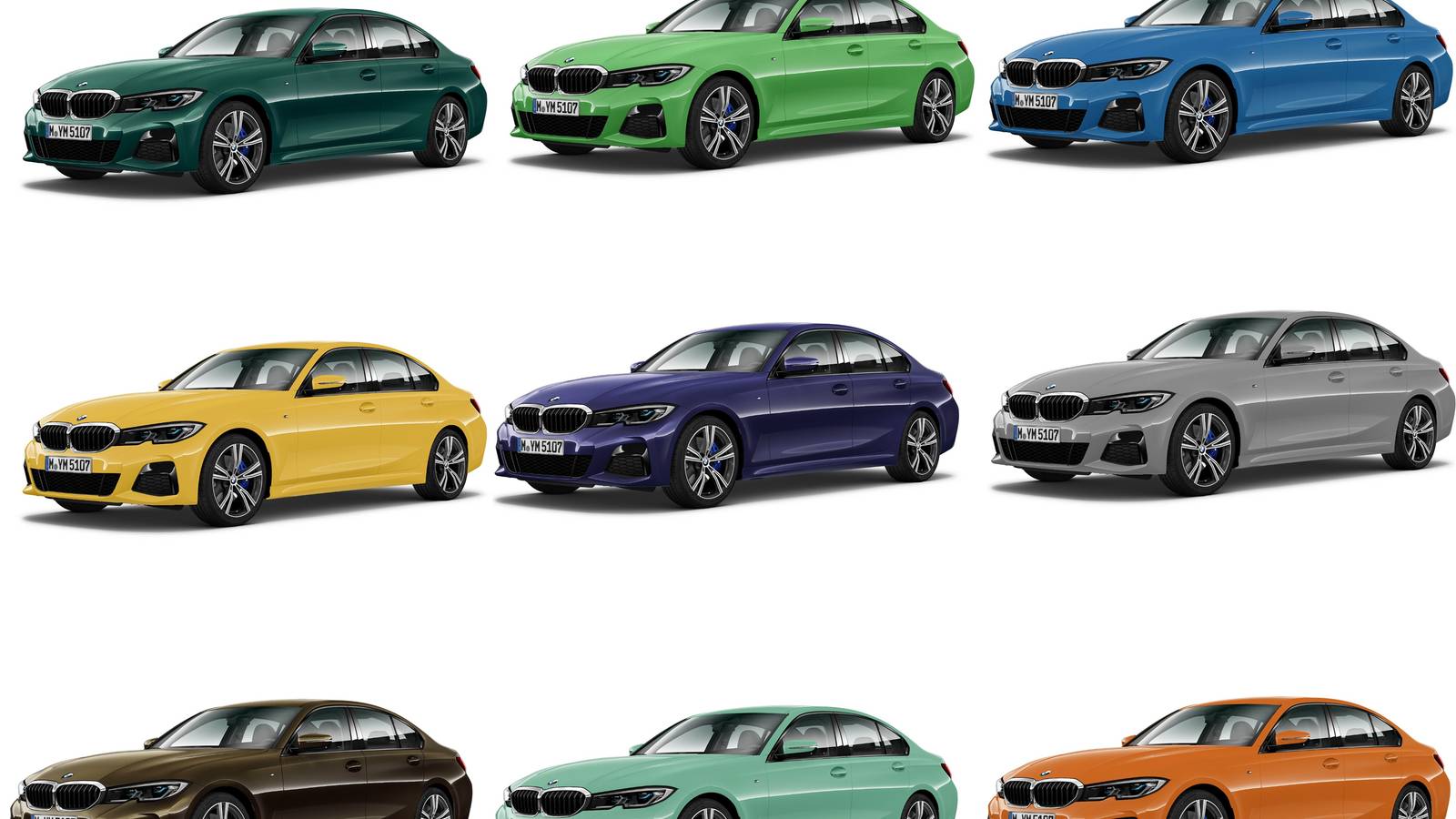 Check Out The Awesome Individual Paint Colors For The BMW 3 Series