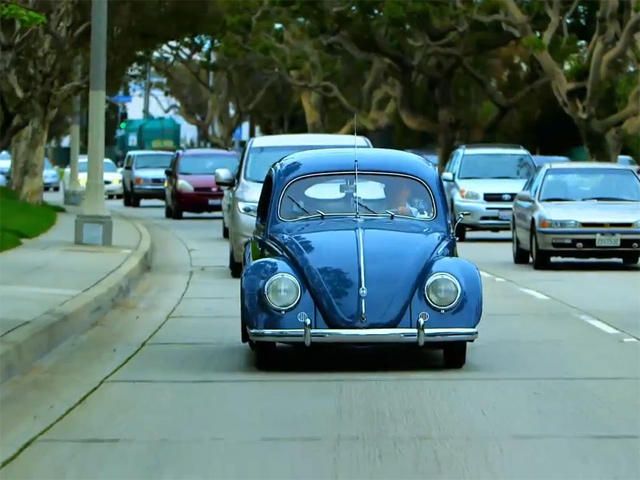 Jerry Seinfeld and Larry David Grab Some Joe in a '52 VW Bug
