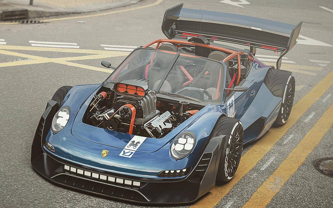 This V8-Powered 911 Is One Insane Engine Swap