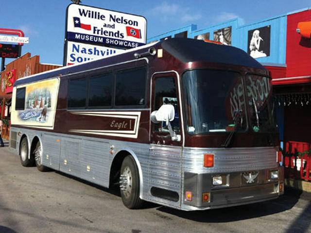 Willie Nelson's Tour Bus